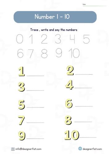 Autism Math Counting Worksheet For Childs by Inclusive Learning Support