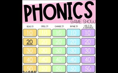 Long Vowel Phonics Review Game | CVCe Words | Science of Reading