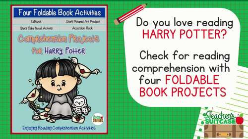 Harry Potter and the Sorcerer's Stone {Four Reading Comprehension Book ...