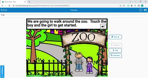 A Visit to the Zoo. by Creative Speech Language Resources | TPT