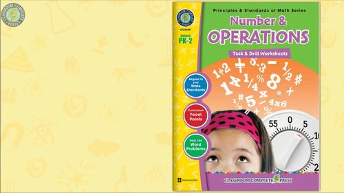 Number & Operations - Task & Drill Sheets Gr. PK-2 - Distance Learning