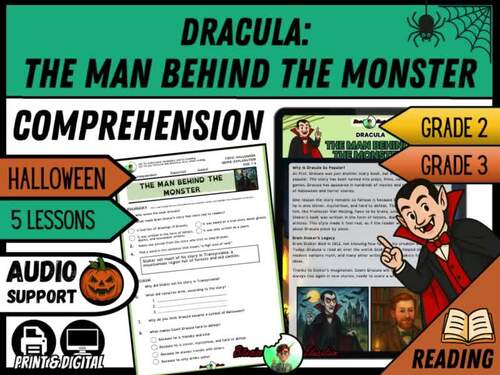 Dracula | Halloween | Reading Comprehension | Grade 2/3 by Bitesize ...