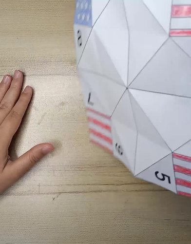 Memorial Day Activities Trivia Game American Flag Cootie Catcher ...