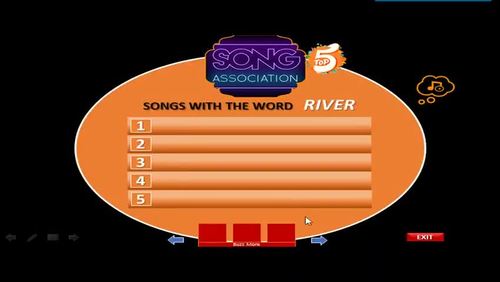 Song Association Cards. Prompts. Music. Game. Fun. Singing. Vocabulary. ELA