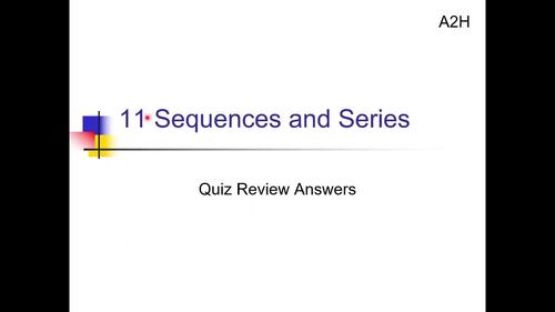 Sequences and Series Unit by Mr Sutton Presents | TPT