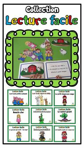 Lecture facile - Le garçon qui n'a pas peur du loup | TPT