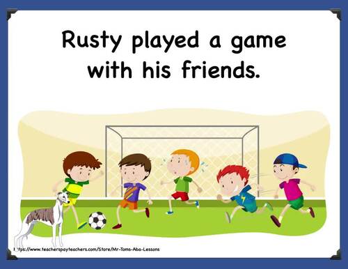 Rusty learns to be a Good Sport: Win and Lose -Social Skills Behavior ...