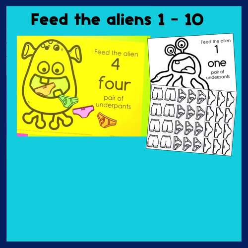 Underpants Math Underwear Math Number Pattern Sorting and Addition Letter U