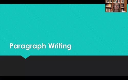 Distance Learning Paragraph Writing Video by Little Reading Coach