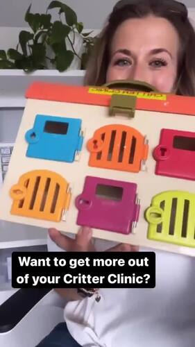 GROWING BUNDLE Theme Critter Clinic Toy Companions for Speech ...