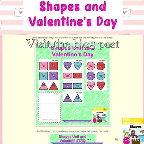 Valentine’s Day and the Shapes Unit for Kindergarten ELL | TPT