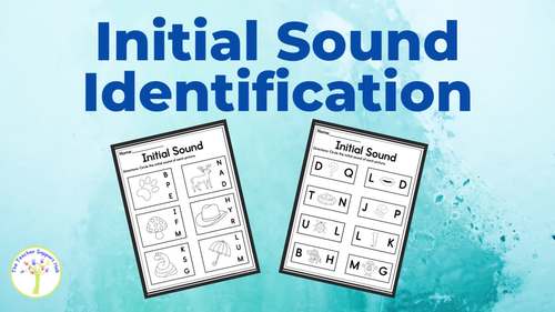 Beginning Sound Identification Circle the Beginning Sound | TPT