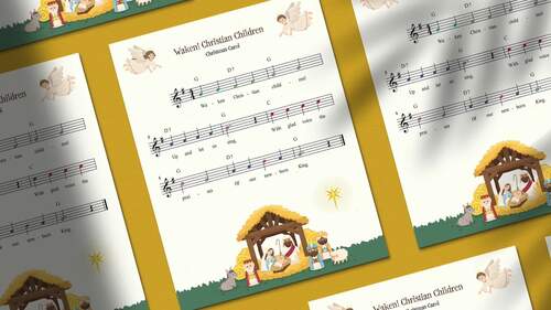 "Waken, Christian Children" - A Joyful Christmas Carol for the Music ...