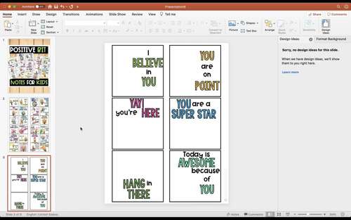 Positive Bitmoji Notes for Students - Sunshine Notes - Affirmations