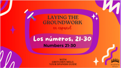 MONTESSORI-INSPIRED Video Lesson - Números 21-30, Plus Printable Cards