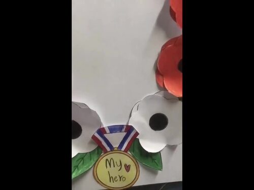 Poppy Wreath Craft – Memorial Day | Veterans Day | ANZAC Day | TPT