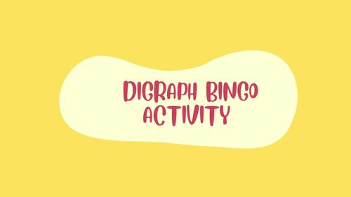 Digraph Bingo Activity, Digraph Games, Sh, Ch, Th, Wh, Ph - Consonant ...