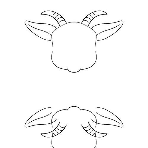 Goats Mandala Coloring Page with Time-lapse Video Coloring Demo | TPT