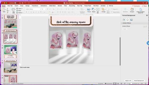 Classroom displays and posters MOVEABLE Mock-up sellers png images