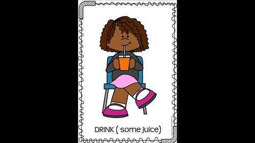 Action Verbs Digital Flashcards - Bundle by Mrs Recht's Virtual Classroom