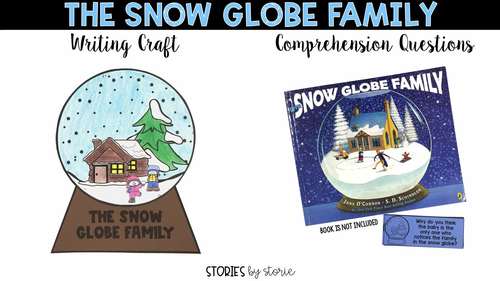 The Snow Globe Family Printable and Digital Activities and Writing Craft