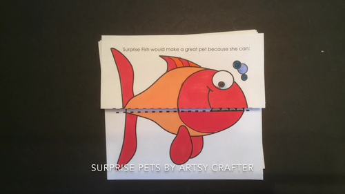 What Pet Should I Get At the Pet Store Craft - A Surprise Pet by Artsy ...