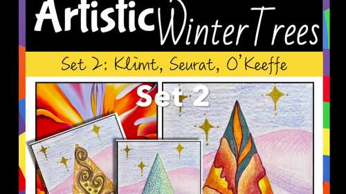 Winter Pine Tree Artist Inspired Card Craft 2: Christmas, early ...