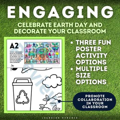 Earth Day Collaborative Poster Activity Bundle | Human Impact on the ...