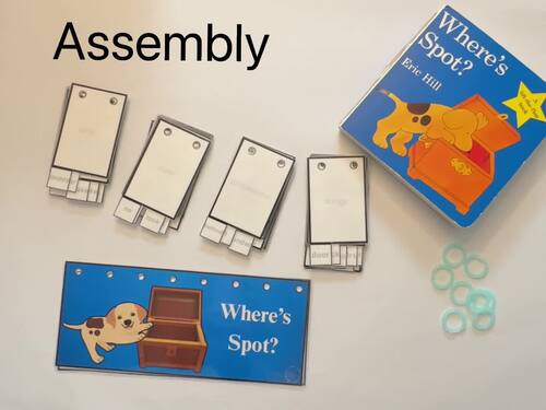 Where's Spot AAC Companion Flip Book by Alliez Kat Speech Therapy