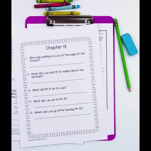 Lulu and the Brontosaurus Book Companion by Right Down the Middle with ...