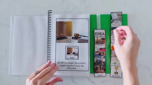 What is an IEP? | Student Self Advocacy Adapted Book, Reader + Activity