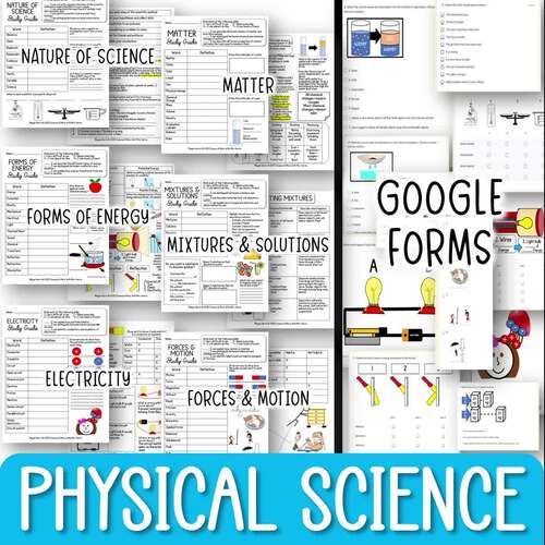 Science Reviews- Study Guides for Testing (Print & Digital) | TPT