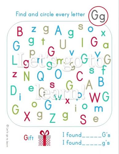 A to Z Letter Find Worksheets, Letter Recognition, Letter Hunt | TPT