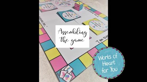 The Gratitude Game! by Works of Heart for You | TPT