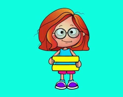 Math Symbols Kids. Clipart in Color & Black/white. {Lilly Silly Billy}