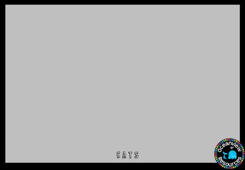 Digital learning Stickers Set 2 CATS by Oceanview Resources | TPT