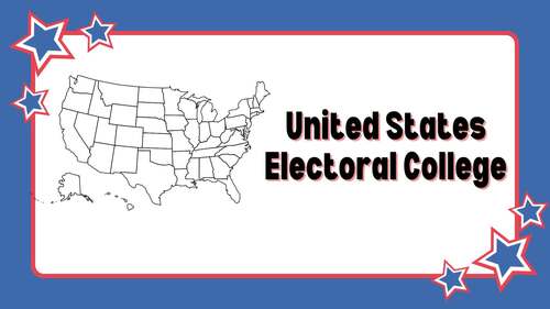 Electoral College Simulation Activity by The MiddleVerse | TPT