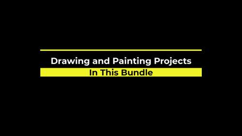 14 Digital Video Art Lessons Drawing & Watercolor Painting Projects ...