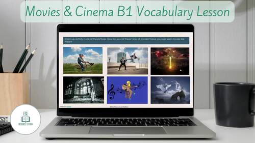 B1 Vocabulary Lesson Plan, Worksheets - Movies & Cinema (Nouns ...