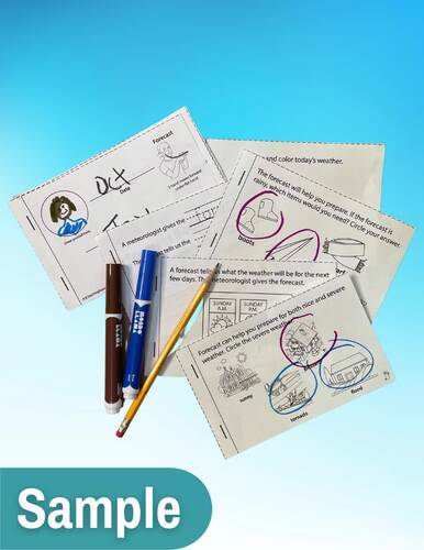 Weather Forecast Activity – Forecast Interactive Reader – Forecast ...