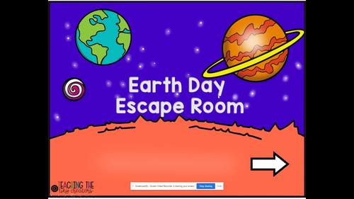 Earth Day Escape Room and Virtual Lesson by Teaching the Tiny Creators