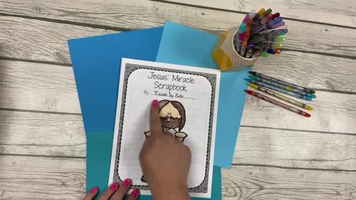 Miracles of Jesus Bible Lesson Project Based Learning PBL by Teach by Faith