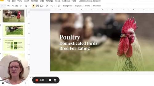 Poultry Power Point For The FCS Classroom by Fork and Knife Teacher