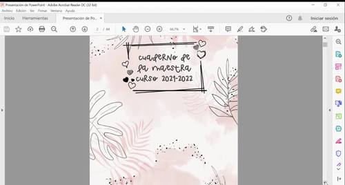 CUADERNO DEL MAESTRO 2021-22 (IMPRIMIBLE) by Learning while teaching