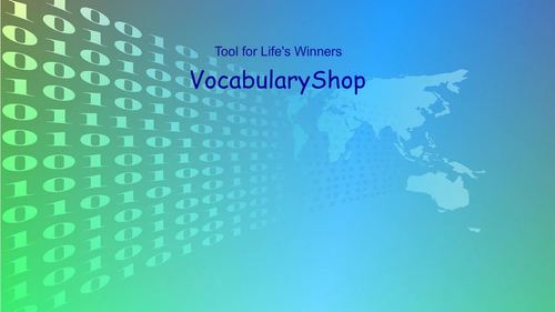VocabularyShop by Word Savvy | TPT