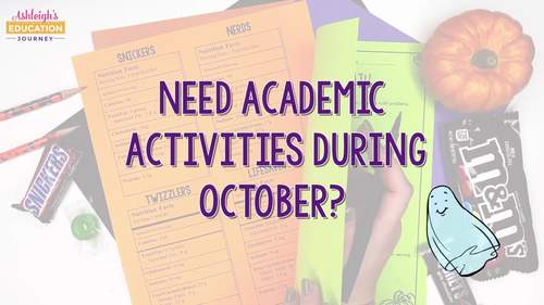 The Day After Halloween | Print & Digital by Ashleigh | TPT