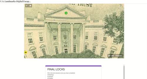 U.S. Landmarks DIGITAL ESCAPE ROOM for Google Drive® | Geography by ...