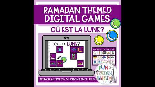 Ramadan Themed Digital Games - French AND English by Fun in French ...