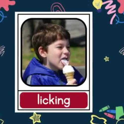 50 Action Verbs Picture Cards for Speech Therapy | TPT