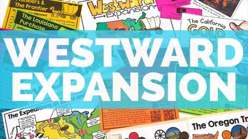 Westward Expansion Unit | Printable & Digital | Distance Learning